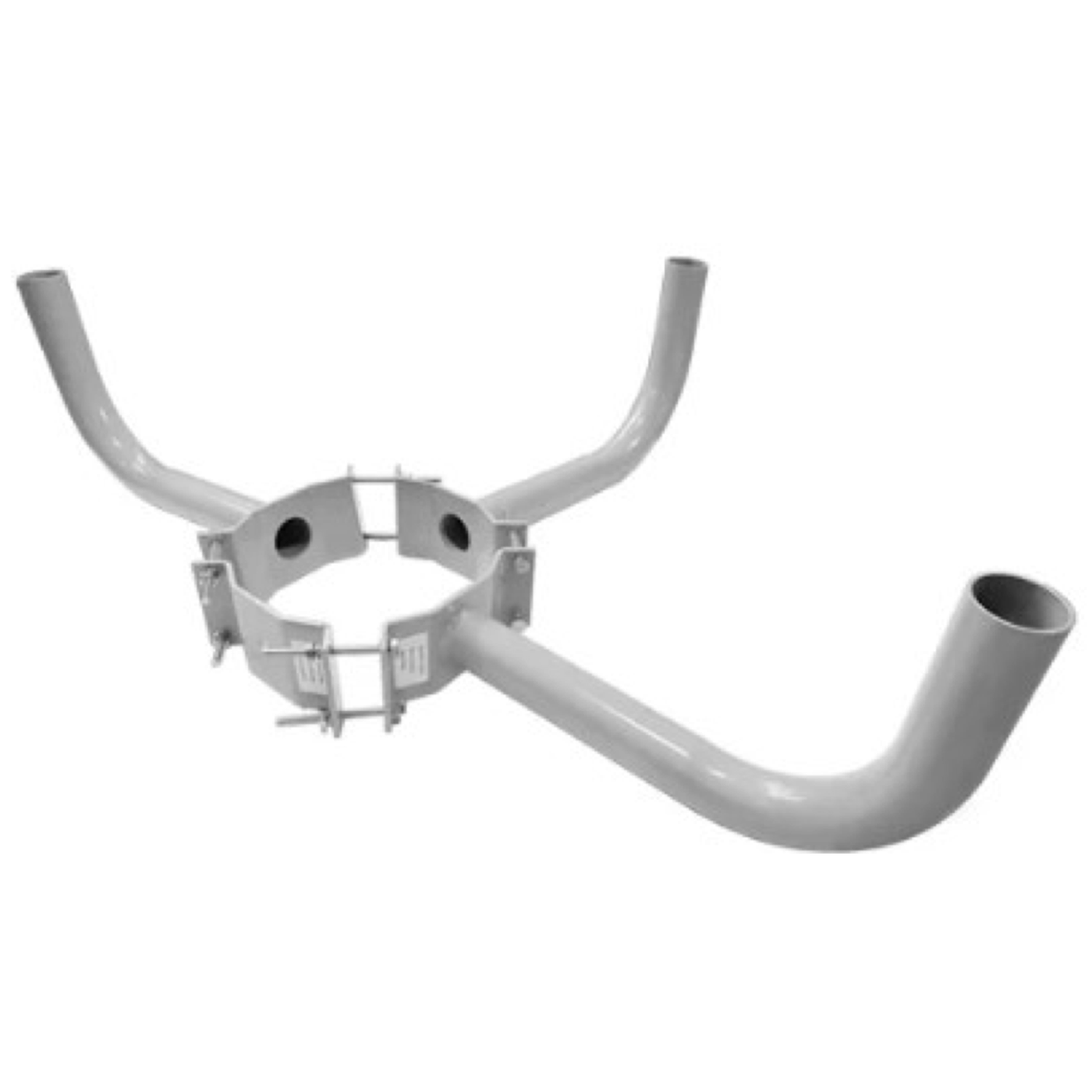 3 Fixture Wraparound Wood Pole Bullhorn Kit with Spacer - West Durable ...