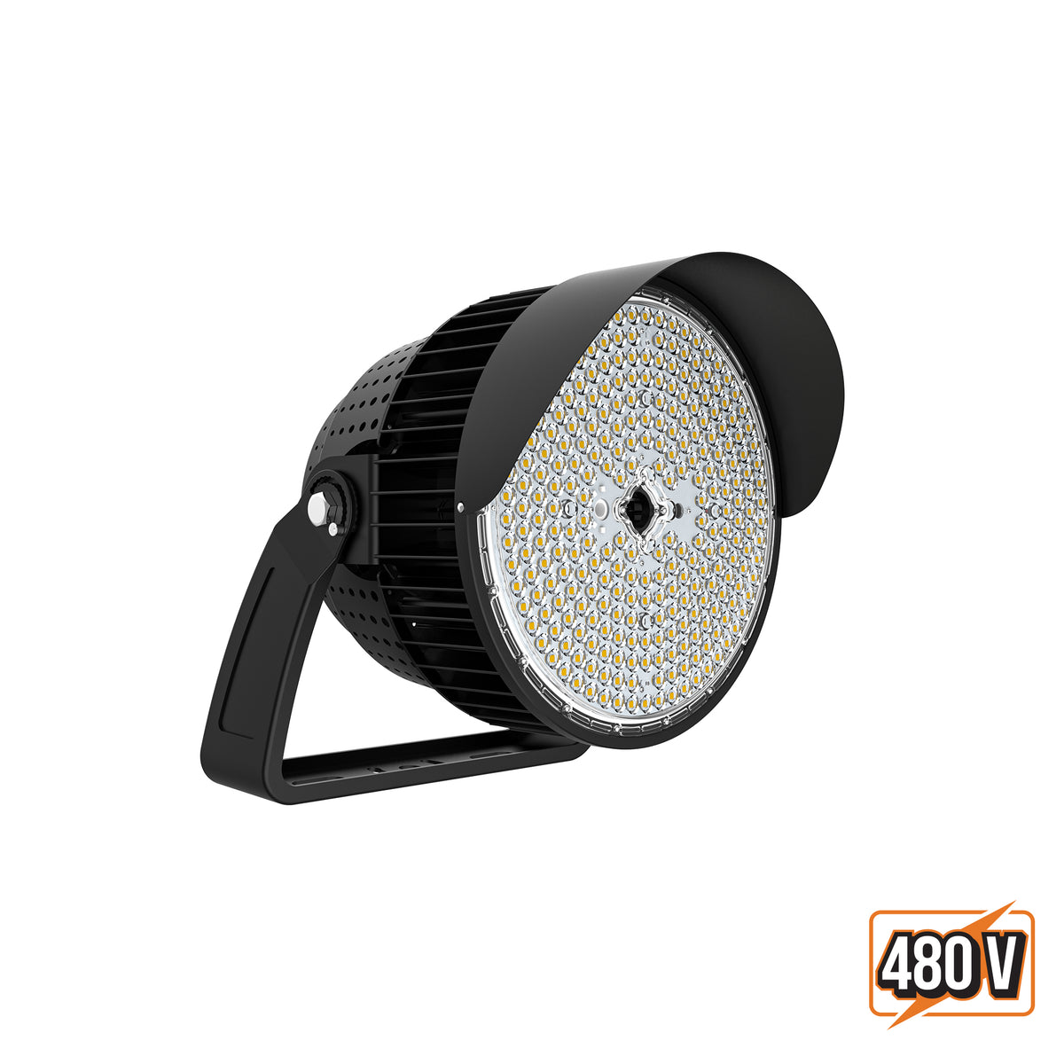 Duraflood Round 600W, 15º Beam, 480V LED Floodlight - West Durable Lighting