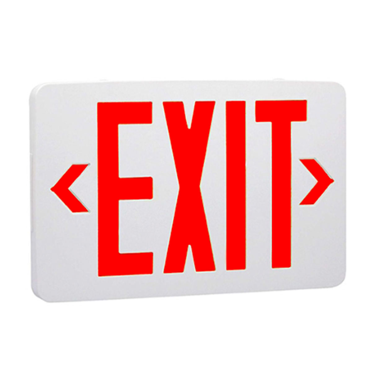 LED Emergency Exit Sign, Red - EMR-EXIT-R — West Durable Lighting