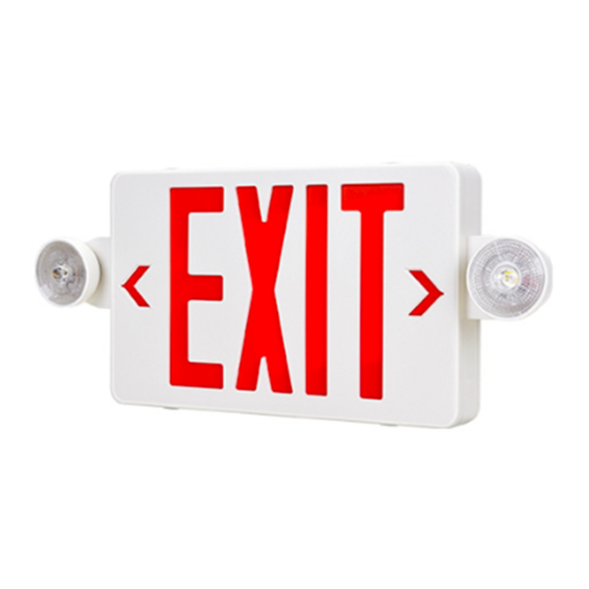 LED Emergency Exit Sign with Lights, Green - EMR-EXITDUAL-G — West ...