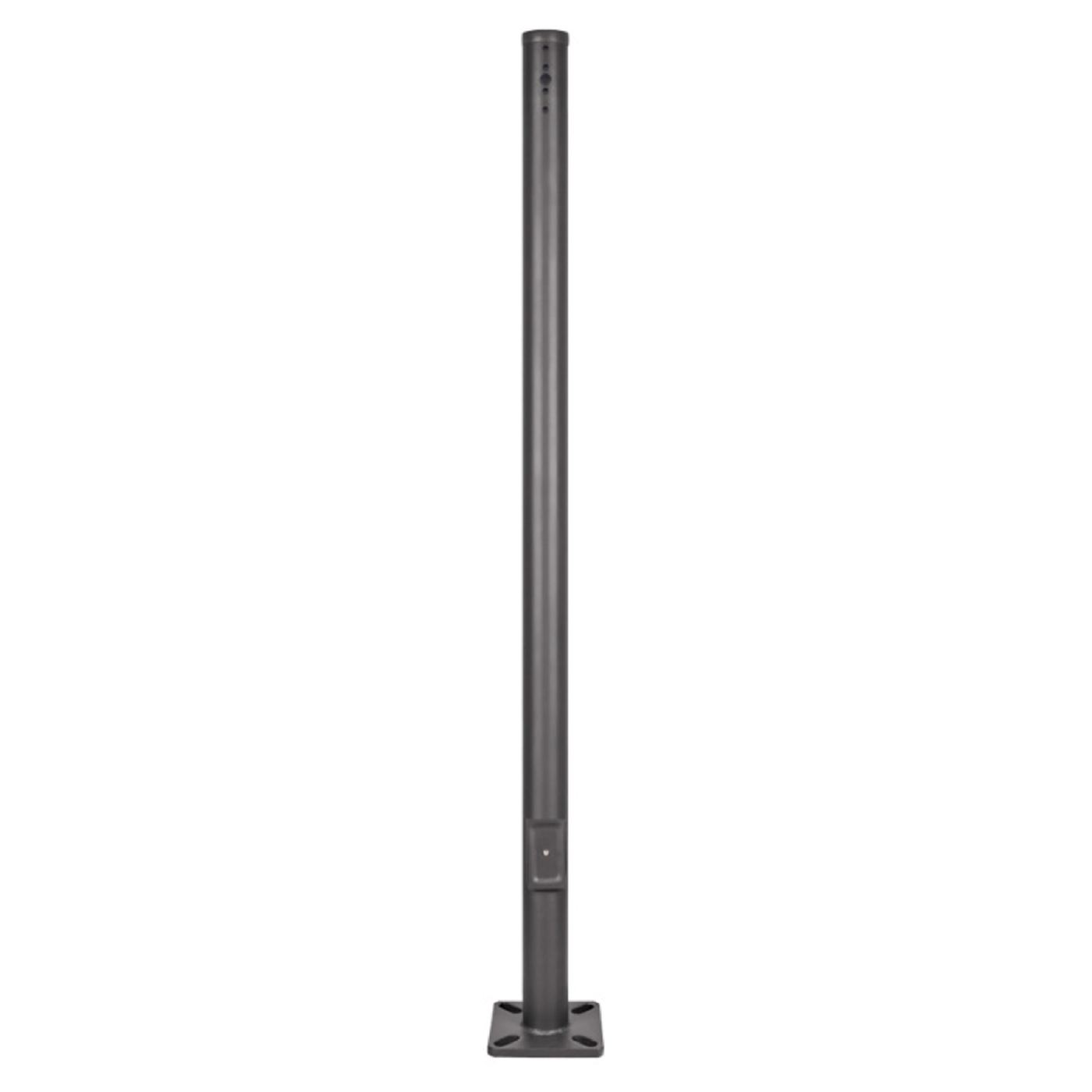 10ft Round Steel Pole – Durable Bronze Finish - West Durable Lighting