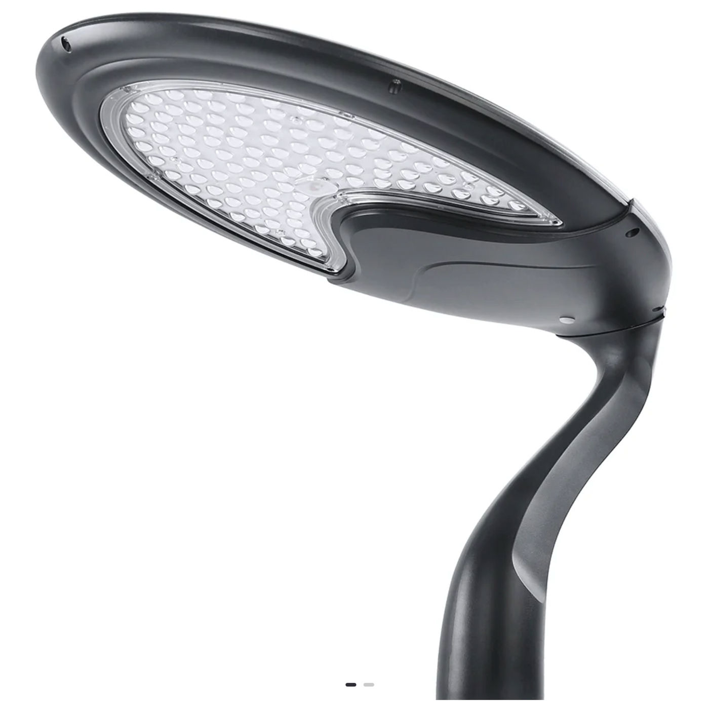 Solar LED Round Post Top Light, 15W — West Durable Lighting