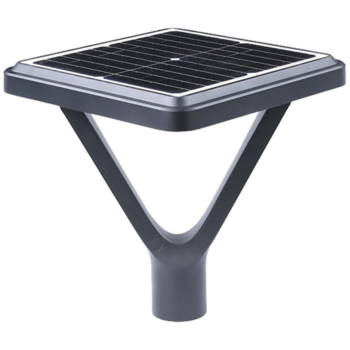 Solar LED Square Post Top Light - West Durable Lighting